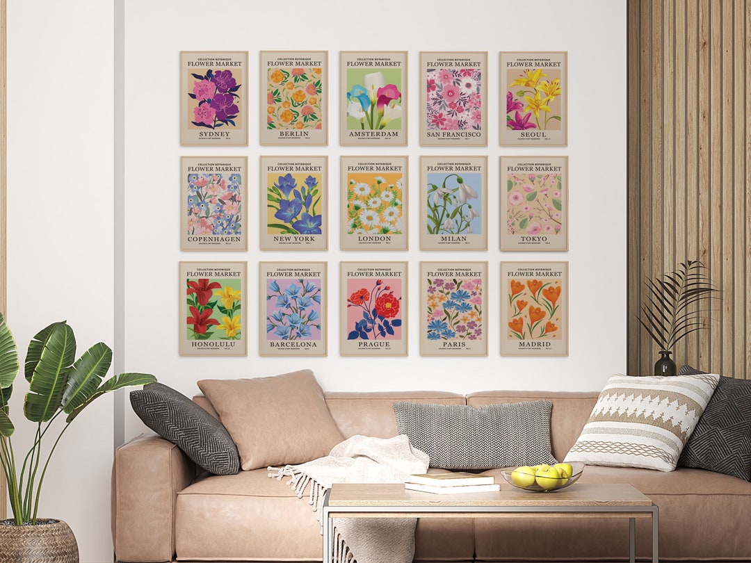 Aesthetic Room Decor Set of 15, Gallery Wall Set, Room Decor Aesthetic ...