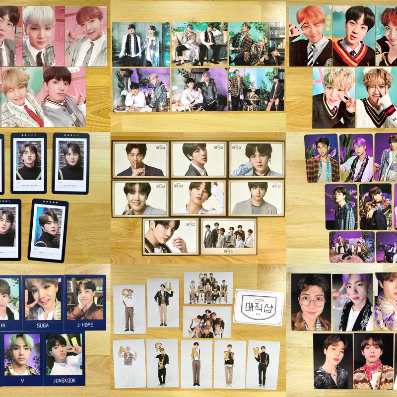 Bts Photocards - Etsy