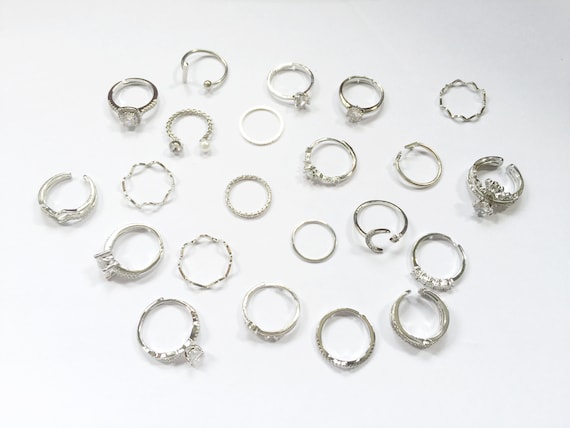 BTS ARMY Korean High Fashion Inspired Silver Rings limited - Etsy