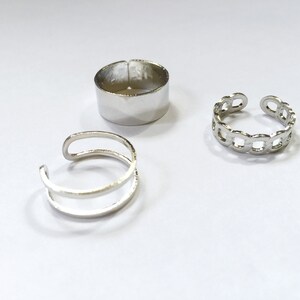BTS Fashion Inspired Jimin & V Stackable Silver Rings - Etsy