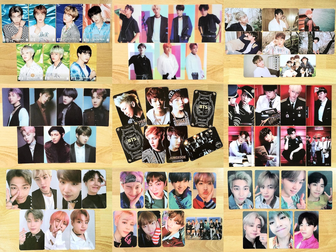 BTS Photocard | Complete Collector's Edition - Etsy