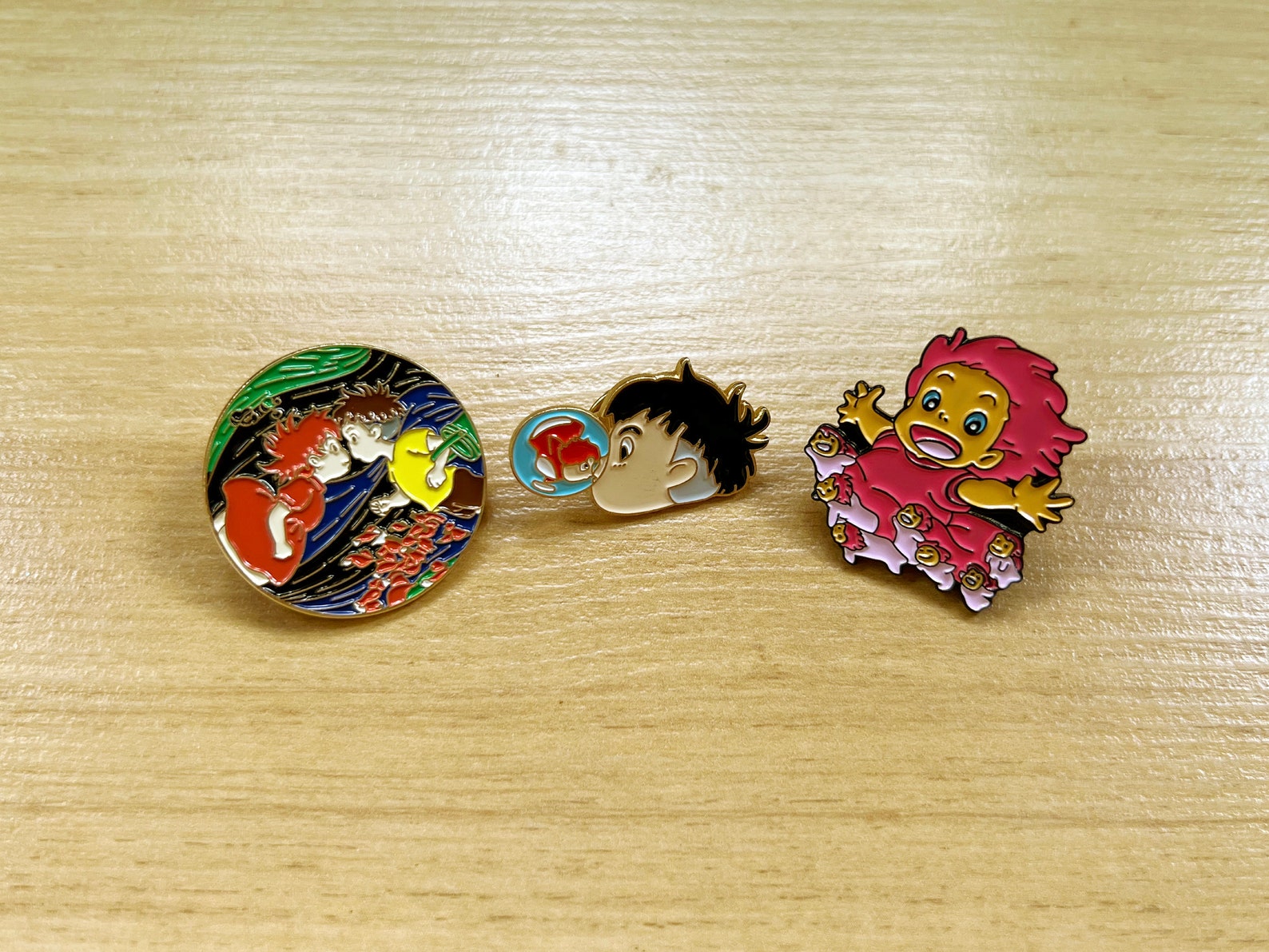 Various Enamel Pin Badge: Anime Inspired Just Pretty Things - Etsy