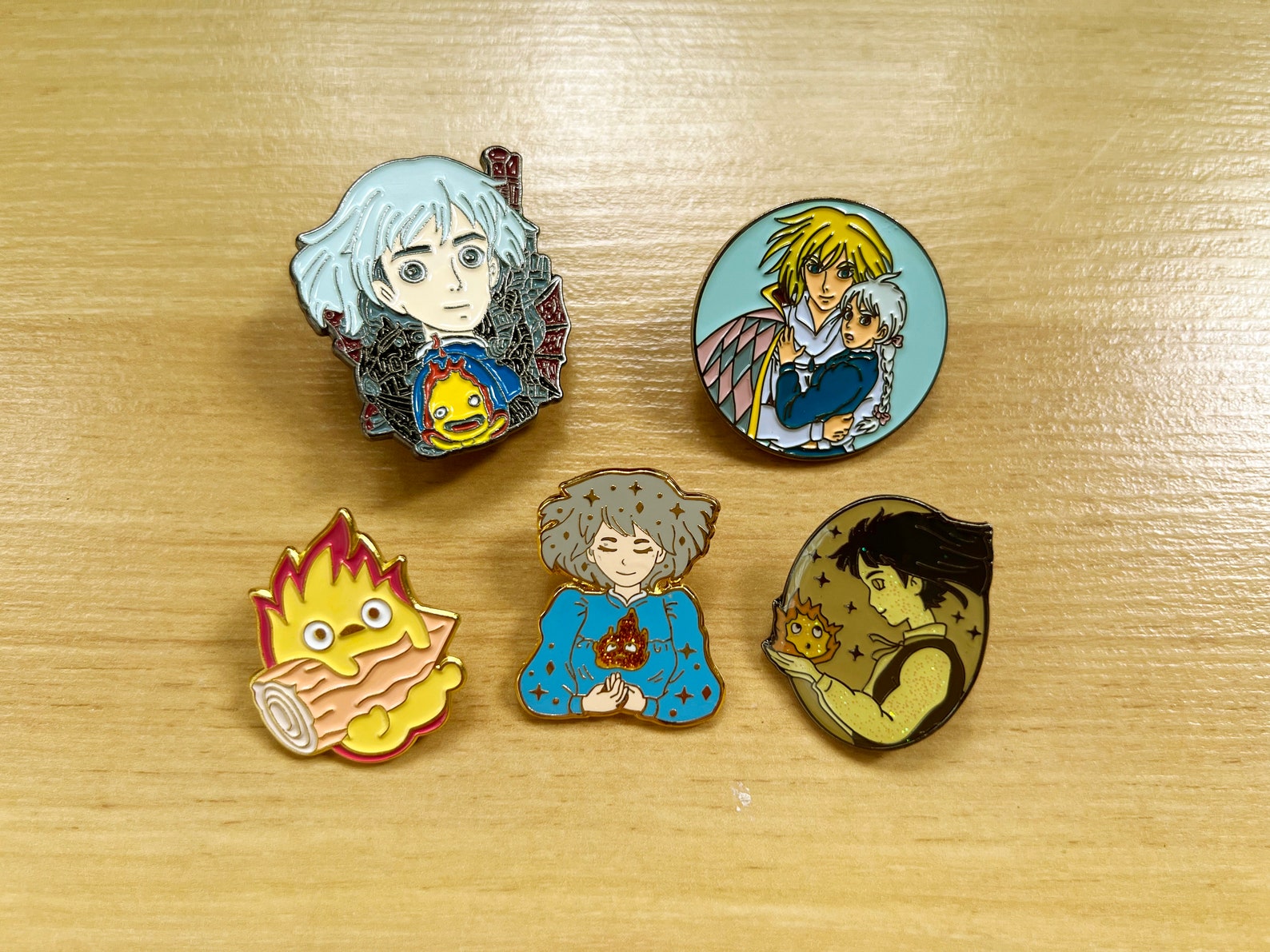 Various Enamel Pin Badge: Anime Inspired Just Pretty Things - Etsy