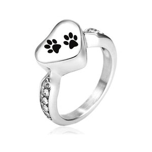 Custom Engraved Cremation Urn Ring Ashes Jewelry Rings Keepsake ...