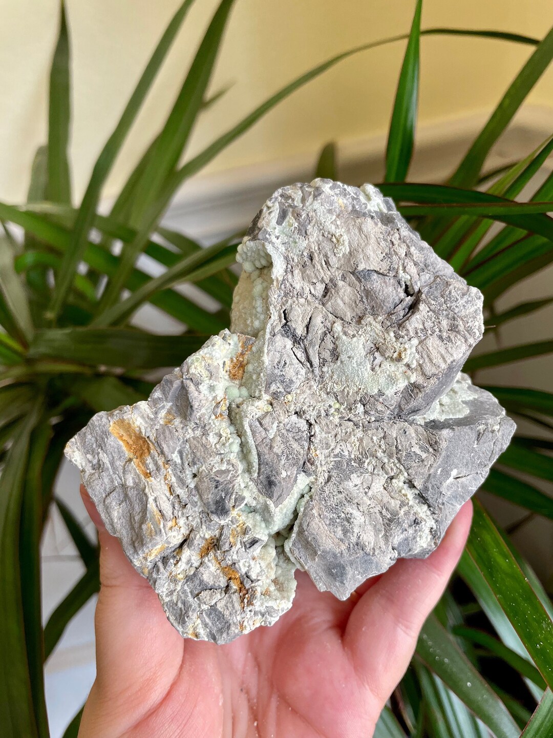 Raw Green Wavellite Cluster Chunk Specimen 8 - Etsy