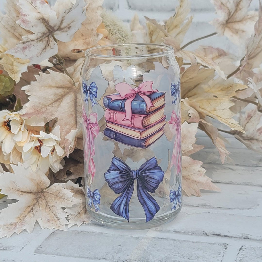 Bows and Books| Coquette Stack of Books With Ribbon| Book Lover Gift ...