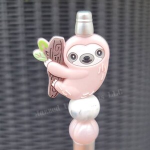 Sloth Pen| Sloth Lover Gift| Beaded Pen| Fun Pens| Cute Pen| Animal Pen ...
