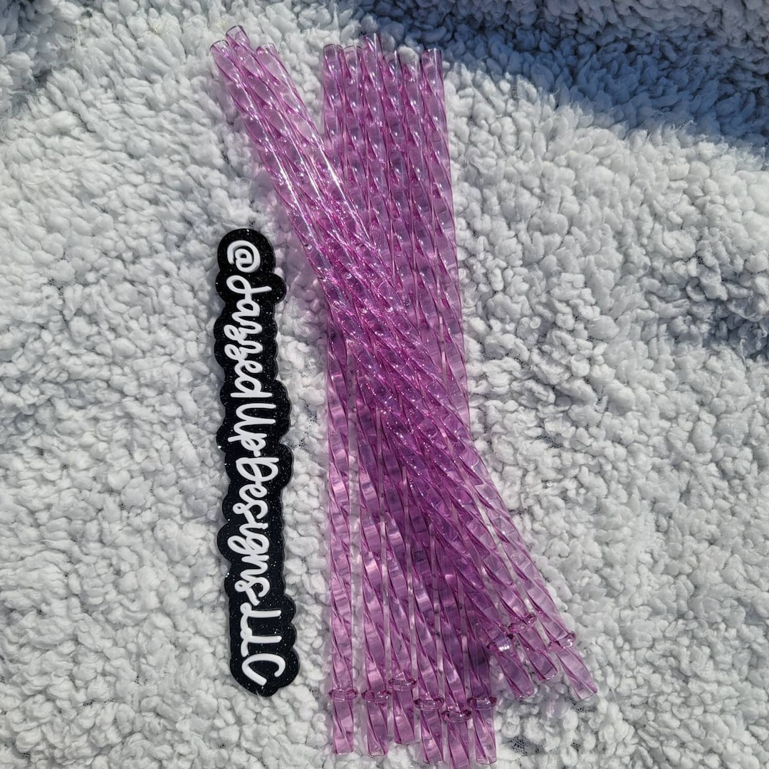 Sbux Straw| Swirl Straw | BPA Free| Plastic Swirl Straw for Sbux Cups ...