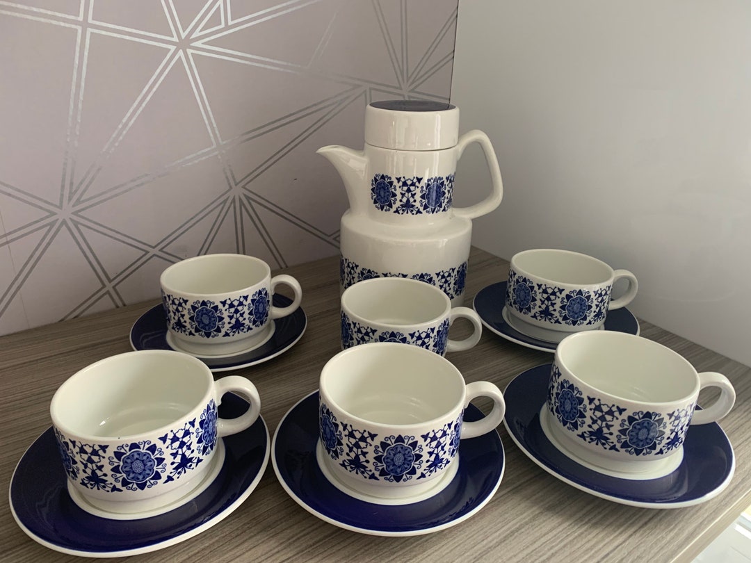 Arklow Pottery Larne Coffee Set Mid Century - Etsy