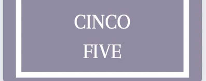 Printable Number Flashcards 1 - 20 SPANISH/ENGLISH - Etsy