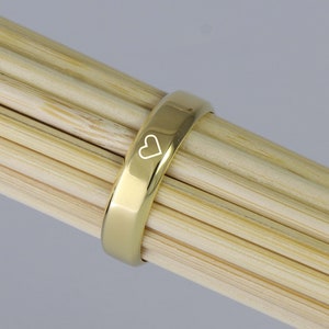 14K Solid Gold Ring for Women, Custom Engraved Ring for Her, Wedding ...