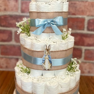 Peter Rabbit Diaper Cake - Etsy