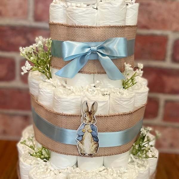 Diaper Cake Topper - Etsy