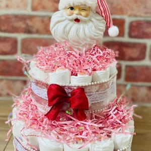 Santa Baby Diaper Cake - Etsy