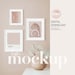 White Frame Mockup Set: 4x5 Ratio, 8x10 Template (digital Download) - Etsy