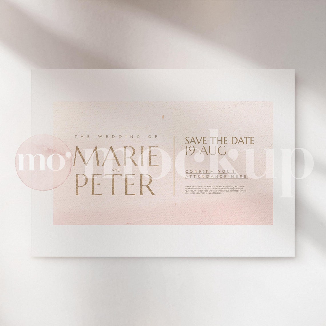 Greeting Card Mockup: 7x5 Horizontal Photo (digital Download) - Etsy