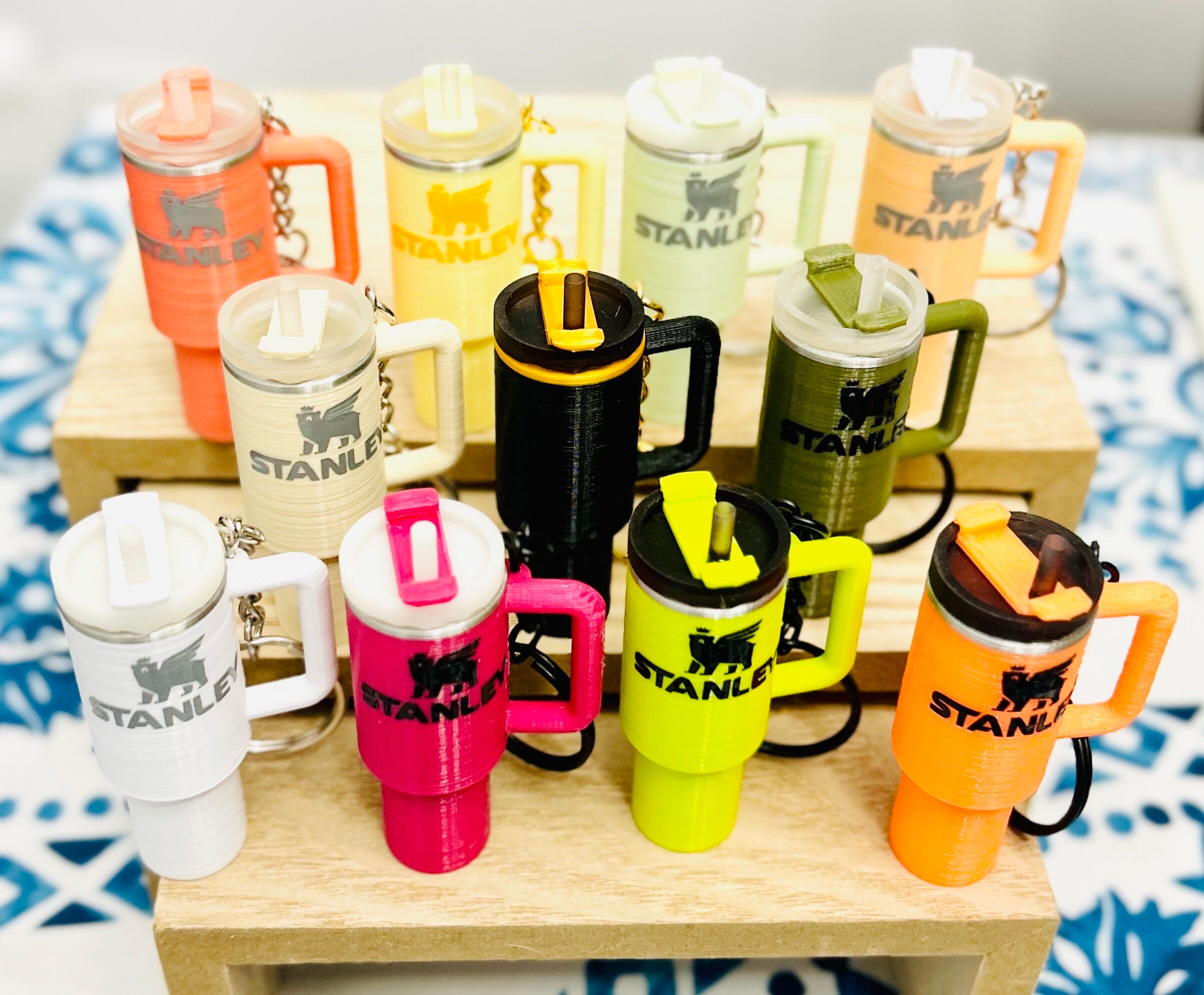 Mini Tumbler Cup Keychains - Etsy