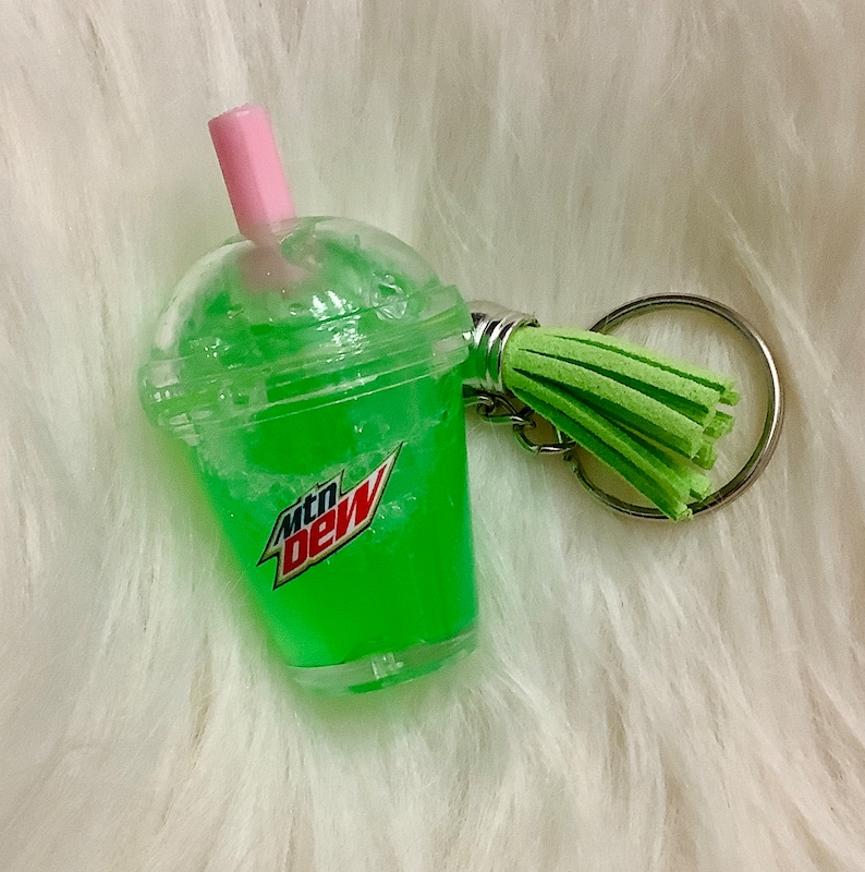Mini Drink Keychains - Etsy