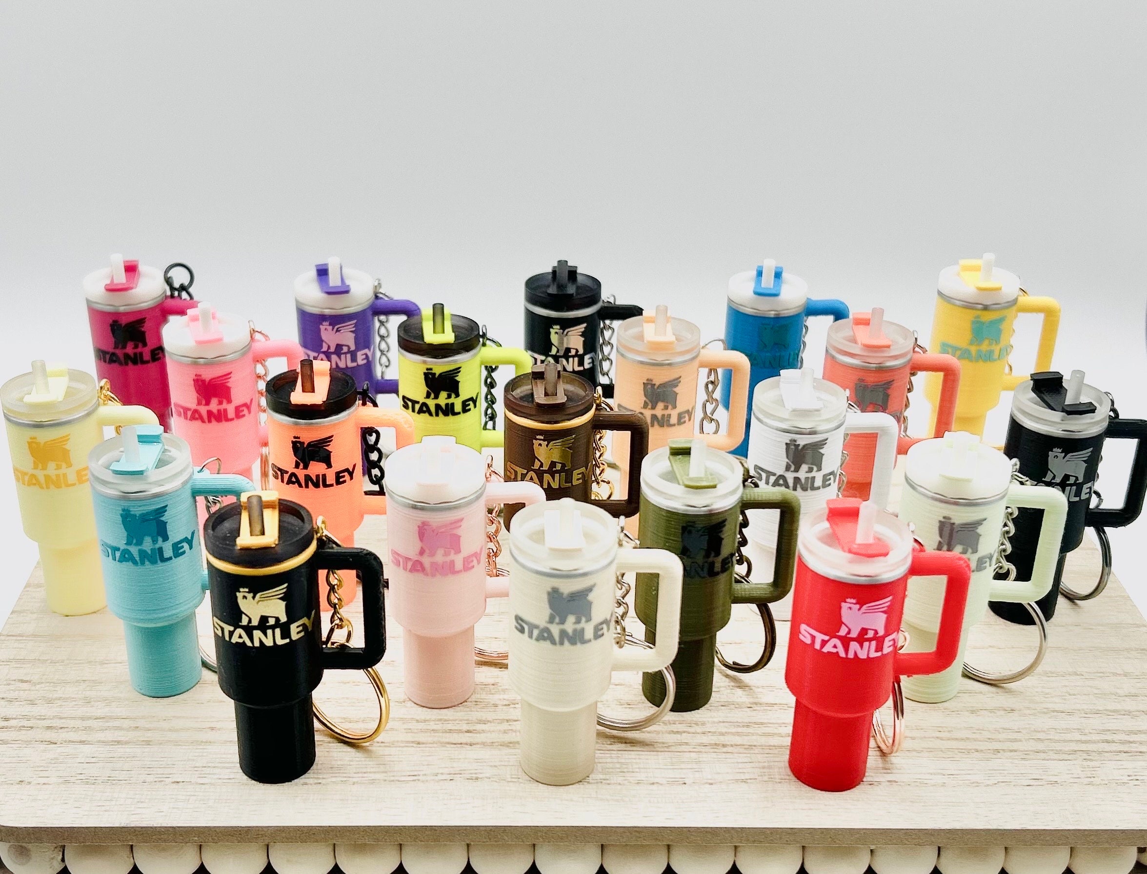 Mini Tumbler Cup Keychains - Etsy