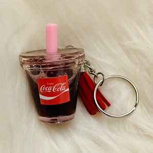 Mini Drink Keychains - Etsy