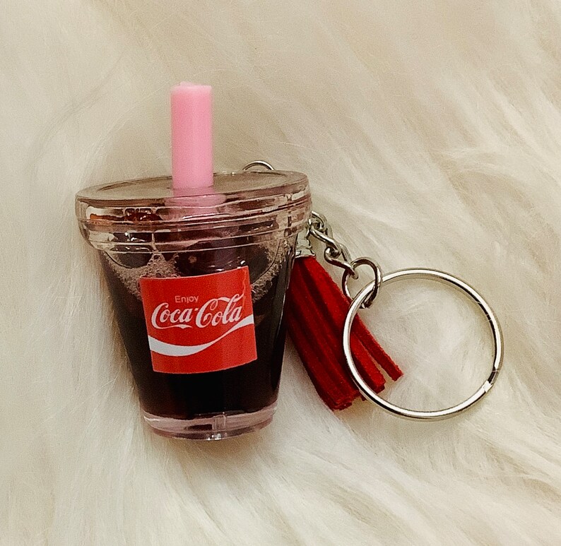Mini Drink Keychains - Etsy