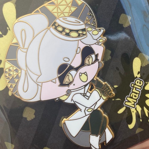 Squid Sisters Enamel Pin : Callie and Marie - Etsy