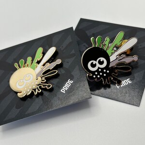 Splatoon ARO Pins Squid Octo - Etsy