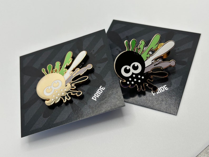 Splatoon ARO Pins Squid Octo - Etsy