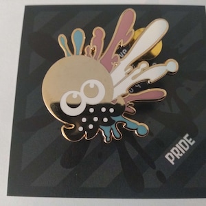 Splatoon TRANS Pride Pins Squid Octo - Etsy