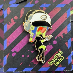 SIDE ORDER Dedf1sh Keychain /pin -JELLETON Swarming Languendo Pin - Etsy