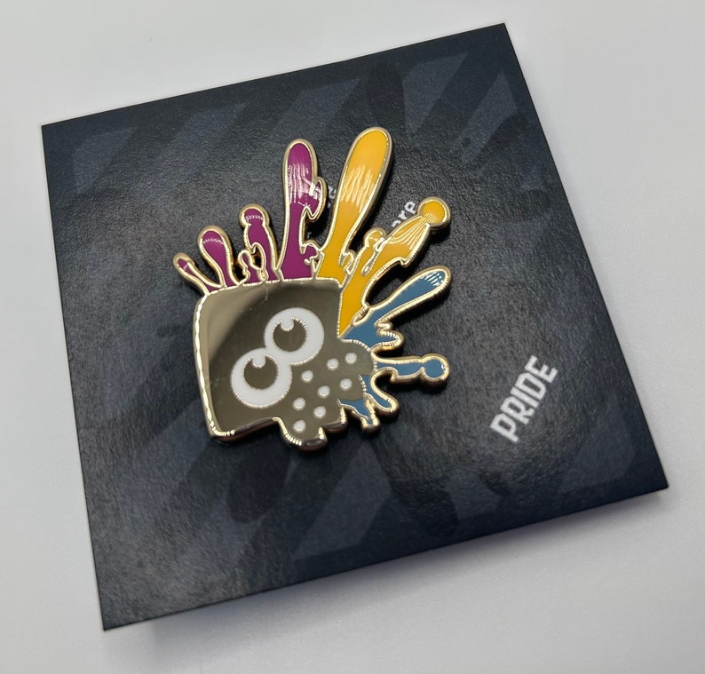 Splatoon PAN Pins Squid Octo - Etsy