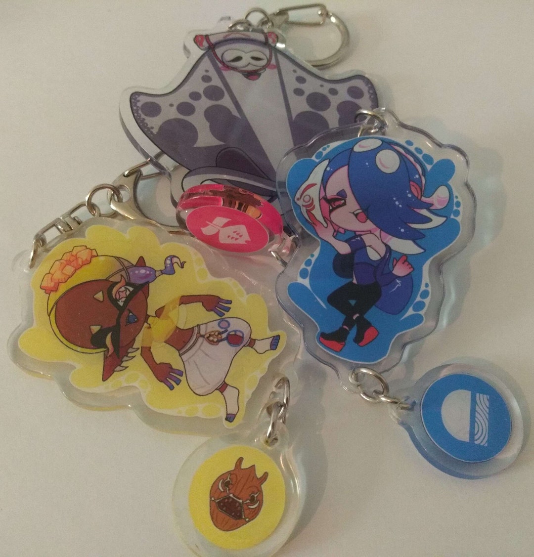 Deep Cut Acrylic Keychains - Etsy