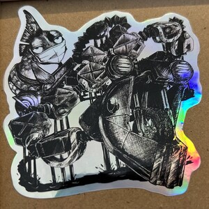 BOSS Salmonid STICKER SET (11 Pcs) Splatoon Vinyl Holographic Stickers ...