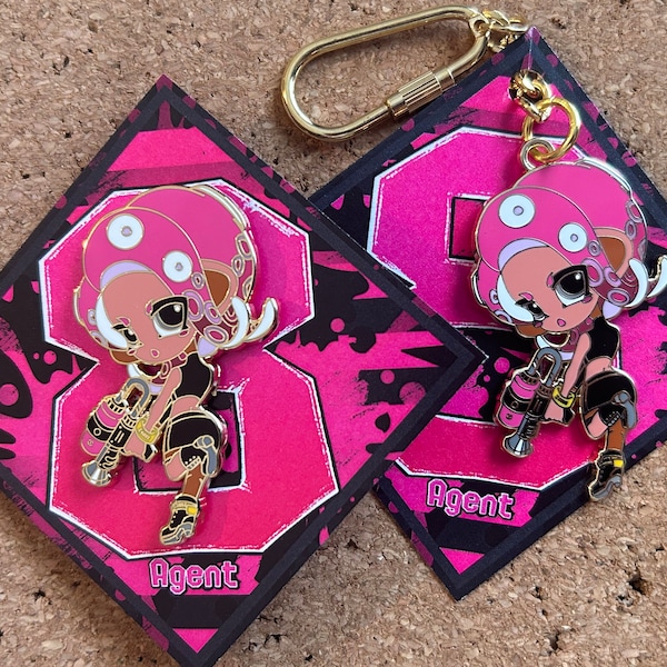 Agent 8 Pin - Etsy