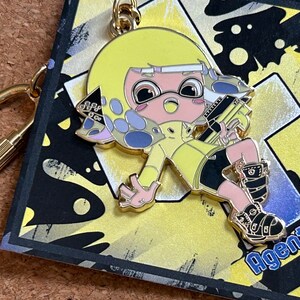 AGENT 4, PIN/KEYCHAIN - Mini Zapfish Splatoon 2 - Etsy