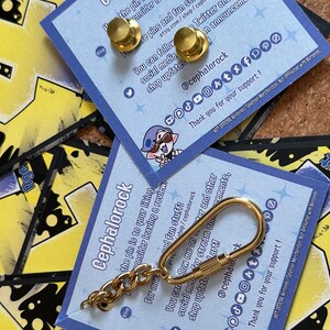 AGENT 4, PIN/KEYCHAIN - Mini Zapfish Splatoon 2 - Etsy