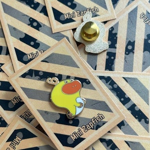 AGENT 4, PIN/KEYCHAIN - Mini Zapfish Splatoon 2 - Etsy