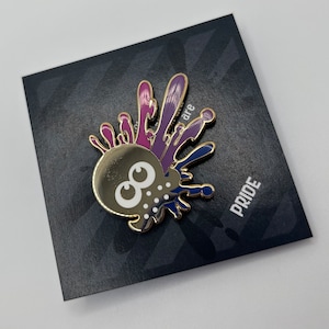 Splatoon BI Pins Squid Octo - Etsy