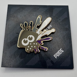 Splatoon ACE Pins Squid Octo - Etsy