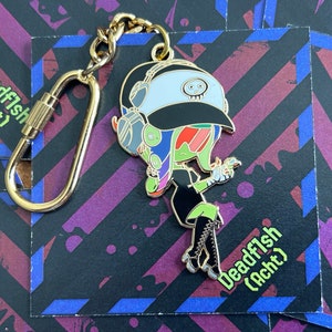 SIDE ORDER Dedf1sh Keychain /pin -JELLETON Swarming Languendo Pin - Etsy