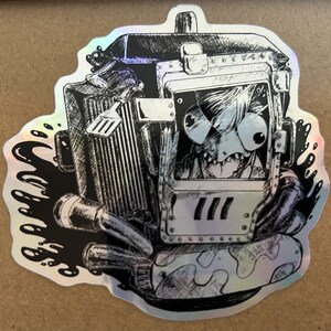 BOSS Salmonid STICKER SET (11 Pcs) Splatoon Vinyl Holographic Stickers ...