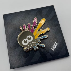 Splatoon PAN Pins Squid Octo - Etsy
