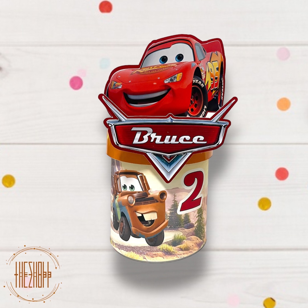 Cars Pringles Cars Party Favors Cars Birthday Girl Cars Party Decor ...