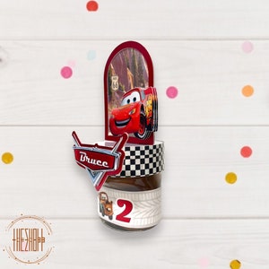 Cars Mini Nutella | Cars Party Favors | Cars Birthday Girl | Cars Party ...