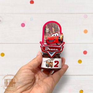 Cars Mini Nutella | Cars Party Favors | Cars Birthday Girl | Cars Party ...