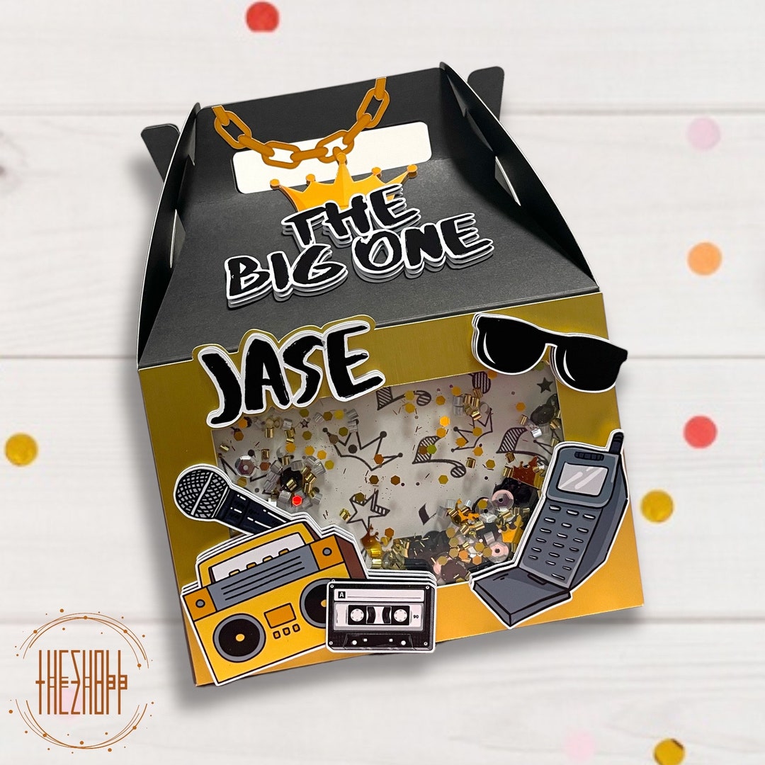 The Big One Shaker Boxes | Notorious One Party Favors | First Birthday ...