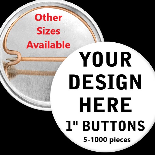 One Inch Button - Etsy