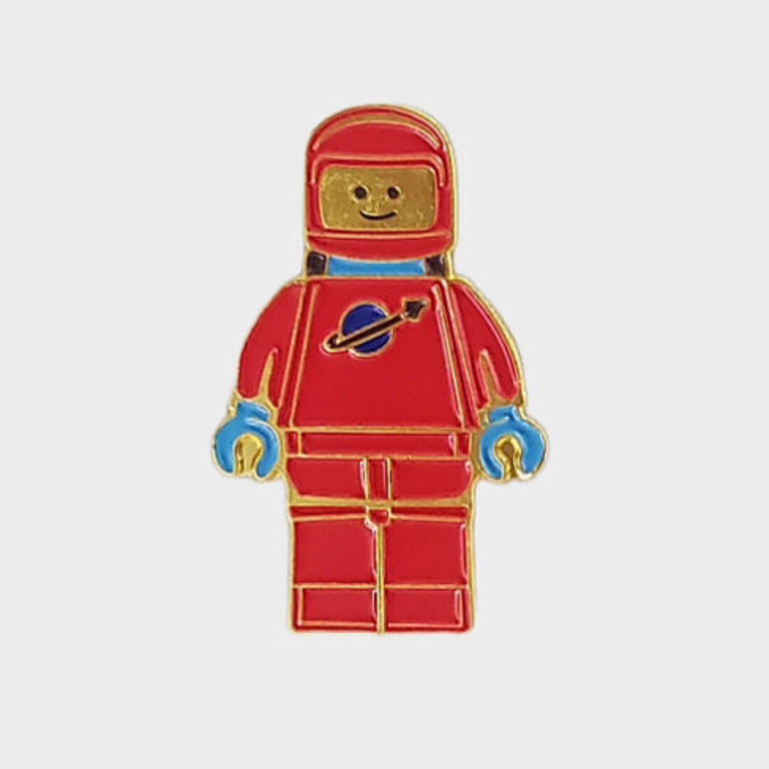 LEGO ASTRONAUT Enamel Pin Lego Man Space Enthusiast Mini - Etsy