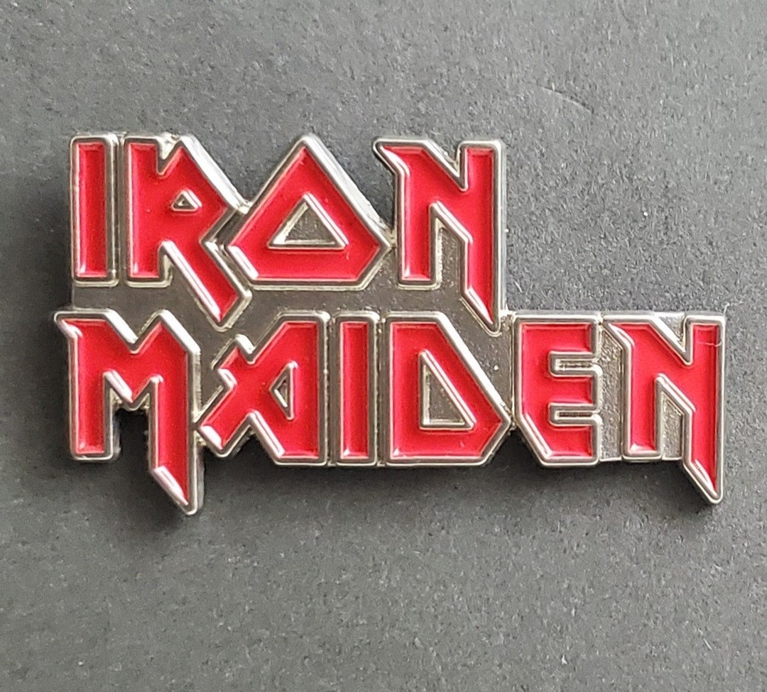 IRON MAIDEN, Enamel Pin, Judas Priest, Motorhead, Metallica, Slayer ...