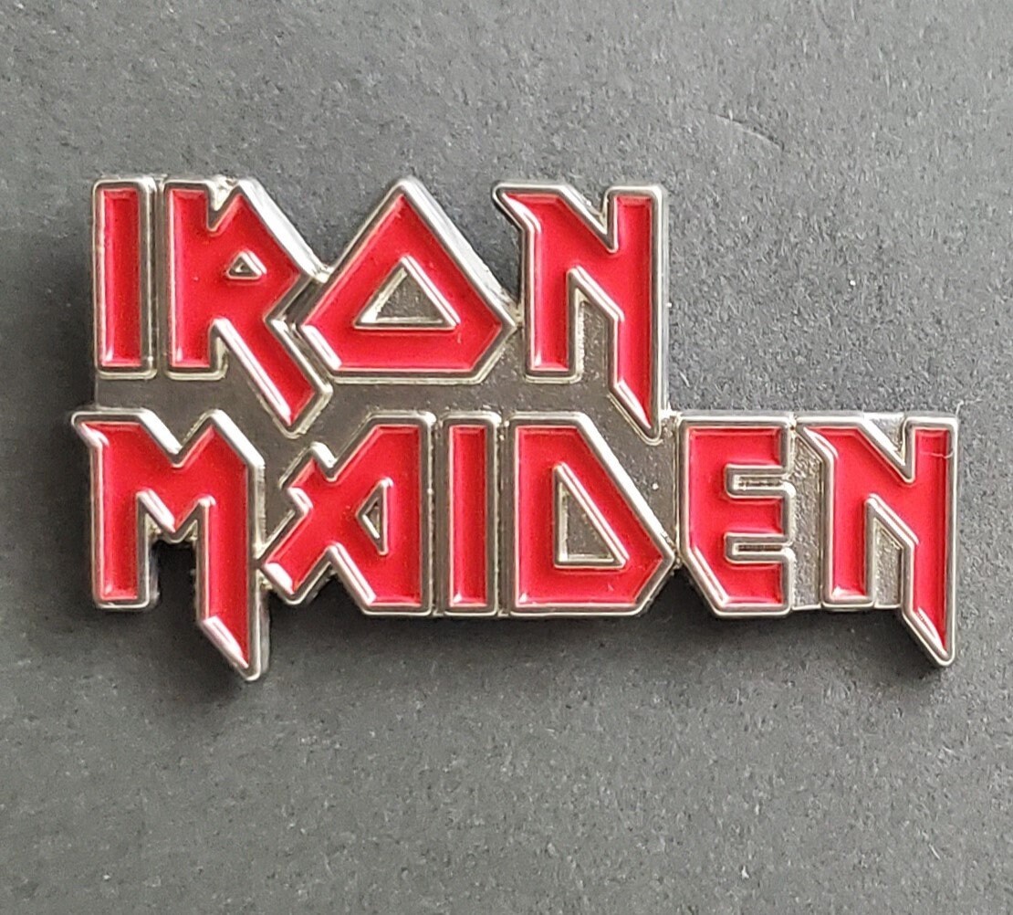 IRON MAIDEN Enamel Pin Judas Priest Motorhead Metallica - Etsy